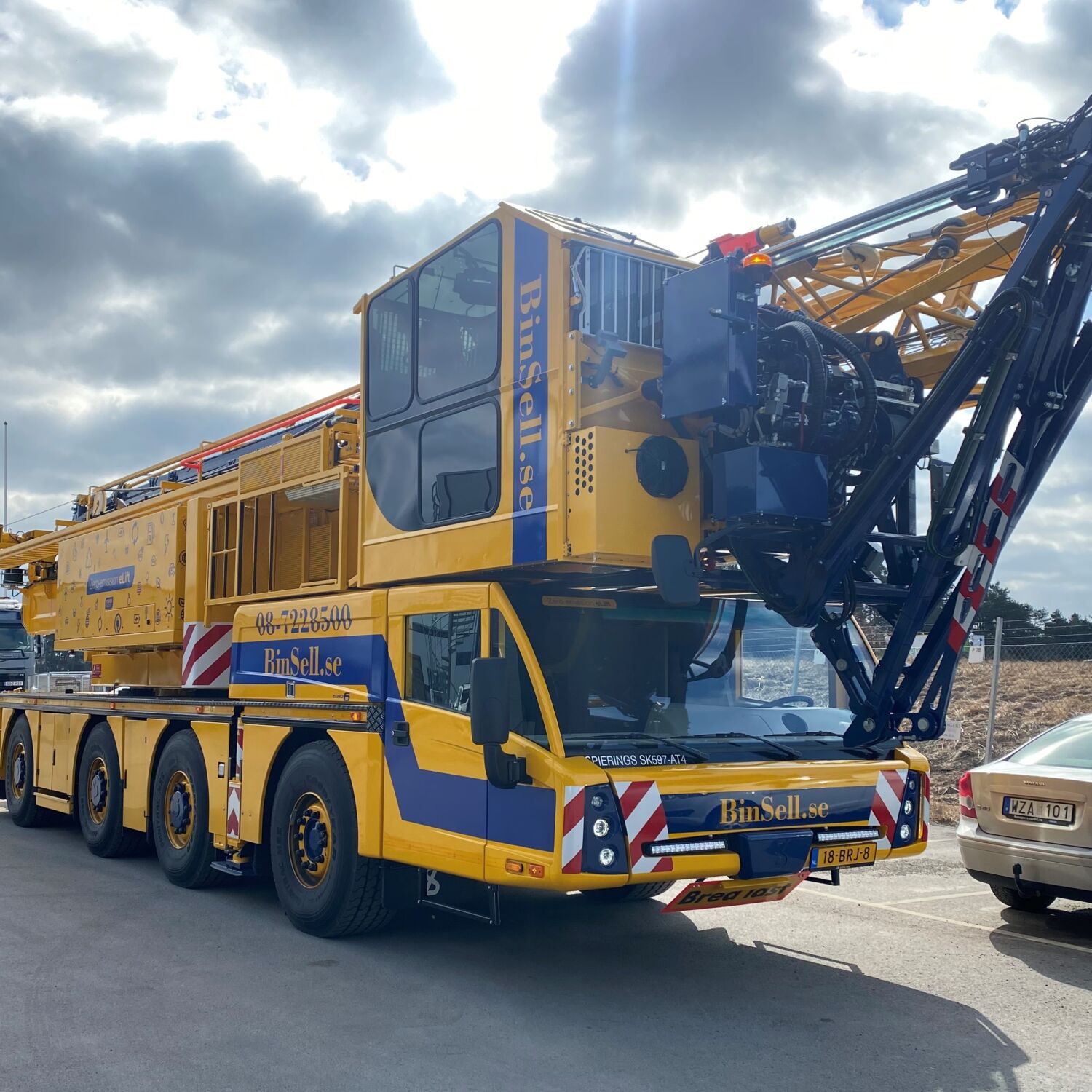 Spierings sk597 at4 eLift – Mobil tornkran - Binsell